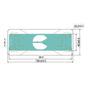 Quality 960MHZ Auto Management UHF RFID Windshield Label R6P Chip for sale