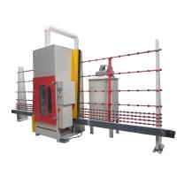 Quality Automatic Glass Sandblasting Machine with Vertical Structure and Customized for sale