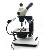 Quality Compound Trinocular 7.0-50X Stereo Gem Microscope Adjustable Gemological Tools for sale