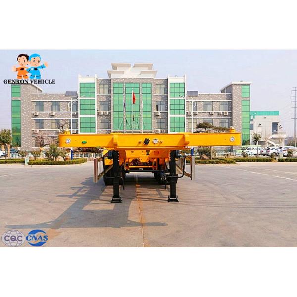 Quality 20 Feet Skeleton Intermodal Genron Container Semi Trailer for sale