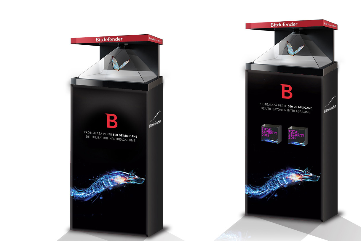 Quality 270° Viewing Angle 3D Holographic Display with Full HD Resolution and Plug and for sale