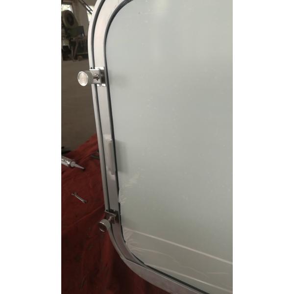 Quality Rectangular Welding Aluminum Marine Windows 600×850mm for sale