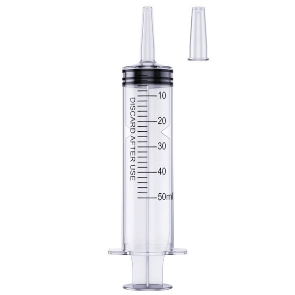 Quality 50ml Liquid Pet Measuring Disposable Plastic Syringe for sale