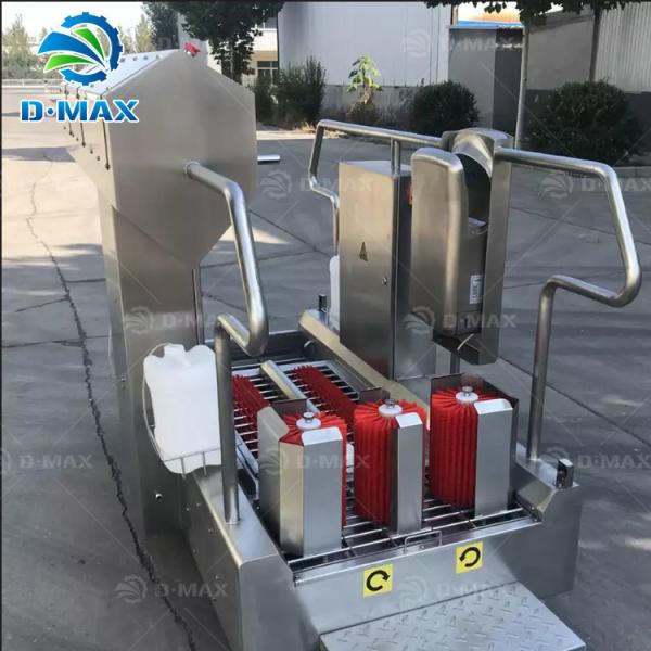 Quality Food Industry Boot Washer Machine with Hand Sanitizer and Versatile Cleaning for sale