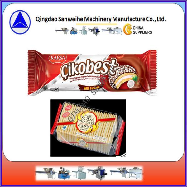 Quality 180Bag/Min Flow Wrap Packing Machine Cake Popsicle Packing Machine for sale