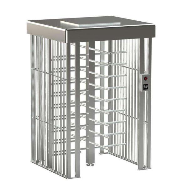 Quality ISO Full Height Turnstile Gate Access Control System 1500*1460*2300mm for sale