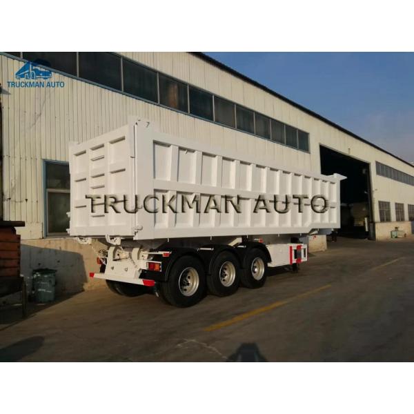 Quality High Capacity Dump Semi Trailer Extra Durability Designed For Mining Transport for sale