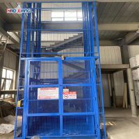 Quality 2-Ton Hydraulic Freight Elevator - 10M Height, Guided System for Industriall, for sale