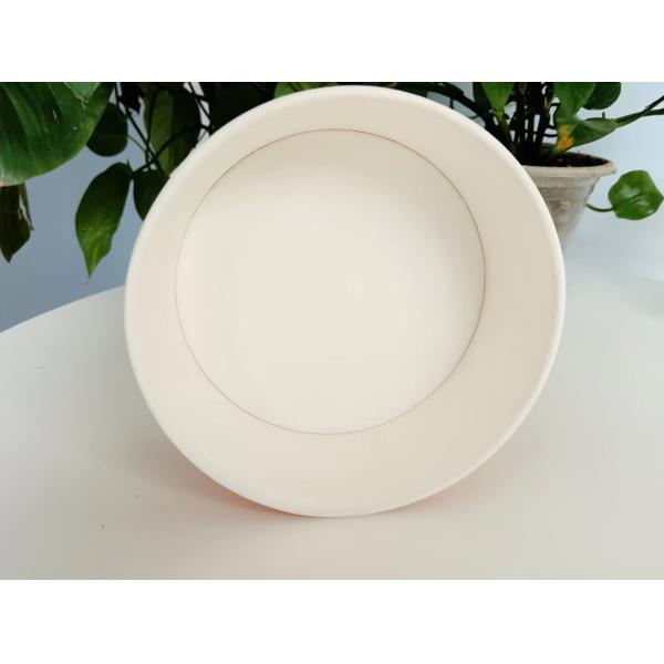 Quality 5.000kg Disposable Round Rectangular Kraft Paper Bowl Soup Salad Bowl Initial for sale