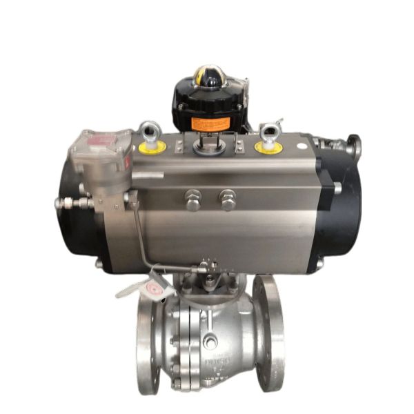 Quality Pneumatic Actuator with ISO5211 Standard and PN1.0-32.0MPa Pressure Range for 1 inch-12 inch Automated Ball Valve for sale