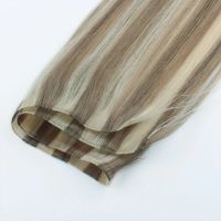 Quality 100% Virgin Russian Handtied Skin Weft Double Drawn Hair 0.300kg Package Gross for sale