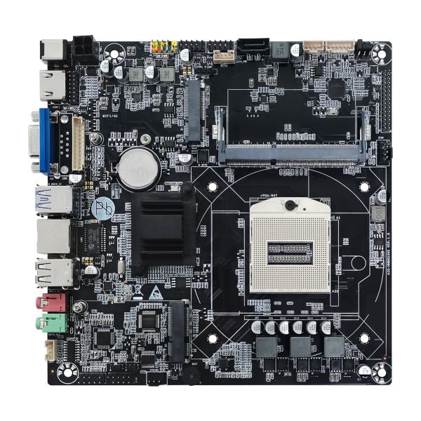 Quality High Quality Gen4 I7 I5 I3 for Intel RPGA 947 Thin Mini-ITX HM86 Chipset DDR3L MAX 8G RAM Motherboard for AIO Computer AIO-HM86S39S-V1.0 for sale