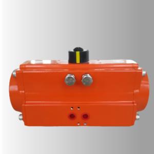 Quality Epoxy Painting Rack And Pinion Actuator Aluminum Alloy Actuator For Butterfly for sale