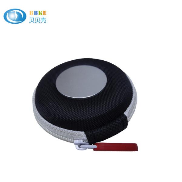 Quality Headphone Headside Hard Eva Case MP3 Earphone Pocket Storage Bag With Mesh Black for sale