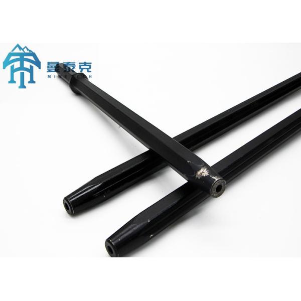 Quality Hexagonal Drill Extension Rod , H22 11 Degree Rock Drill Rod Steel MTH for sale