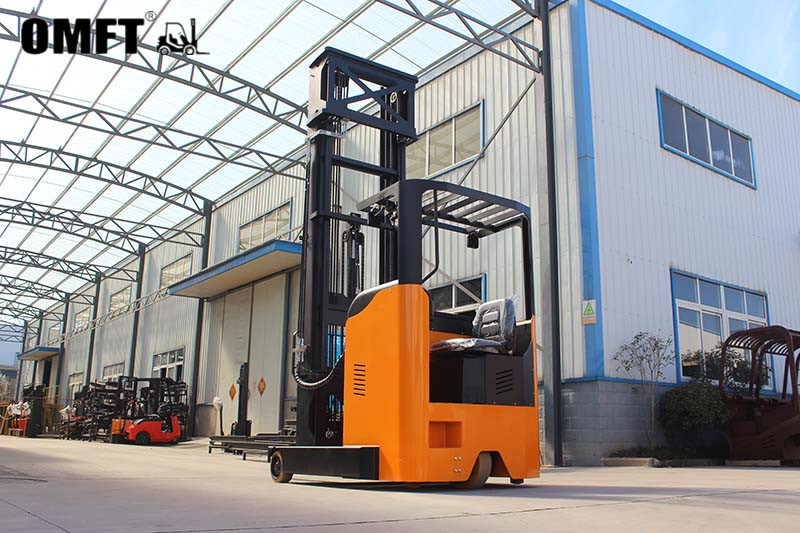 with Good CE and ISO Quality Electric Reach Stacker Electric Clamping Drum Stacker