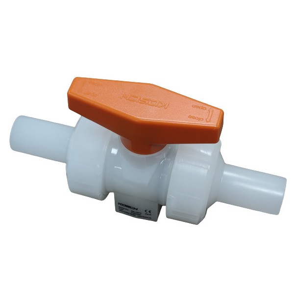 Quality Plastic Ball Valve Manually Operated Control Easy Installation for sale