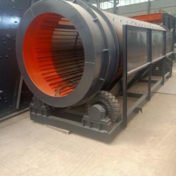 Quality Rubber Tyre Driving Rotary Screen For Material Separating for sale