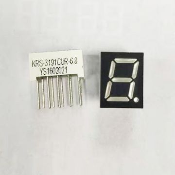 Quality FND Module Single Digit 7 Segment Display 0.39 Inch Lightweight for sale