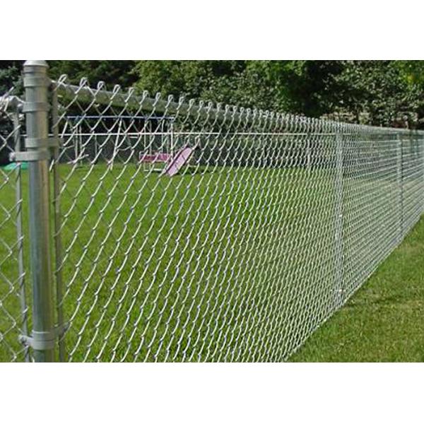 Quality Security Type Hot Dipped Galvanized Chain Link Fence For Farm Garden for sale