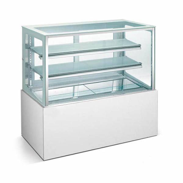 Quality 860W Dynamic Cooling Mousse Cake Display Showcase for sale