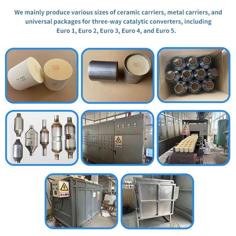 Ceramic Carrier High-Quality Square Three-Way Catalytic Filter Element Euro 1-5 Model: 120*100*100