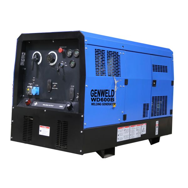 Quality 600A Duetz Air-cooling Welding Generator Used For Maintenance at Offshore Oil and Gas Rigs for sale