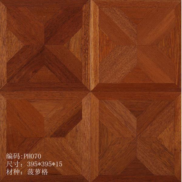 Quality White Oak Parquet Tiles Engineered Wood Flooring Customized Design for sale