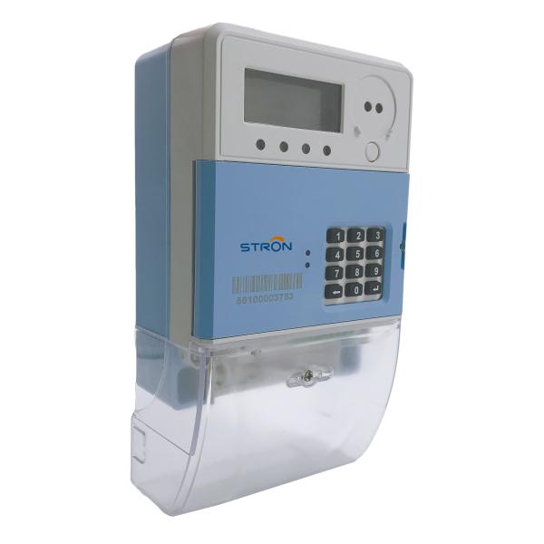 Quality IP54 STS Smart Prepaid Electricity Meter , 50HZ Single Phase Prepayment Meter for sale