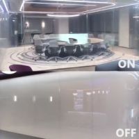 Quality Low Energy Consumption PDLC Privacy Glass 11mm PDLC Switchable Smart Glass PDLC for sale