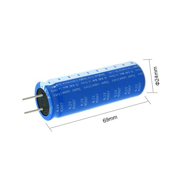 Quality 4.2V 4000F Supercapacitor Cell Bank Rechargeable No Explosion for sale