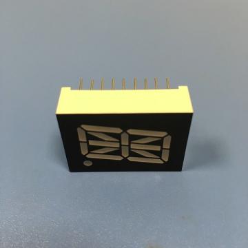 Quality Super Amber LED Sixteen Segment Display 0.8 Inch For Automation Control for sale