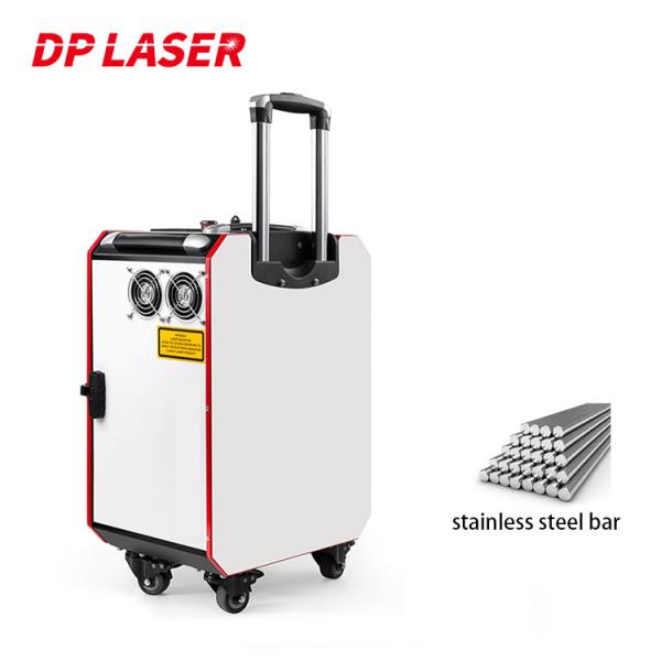 Quality Trolley Case Raycus 200W Fiber Laser Cleaning Machine Portable Laser Rust Removal Cleaner for sale