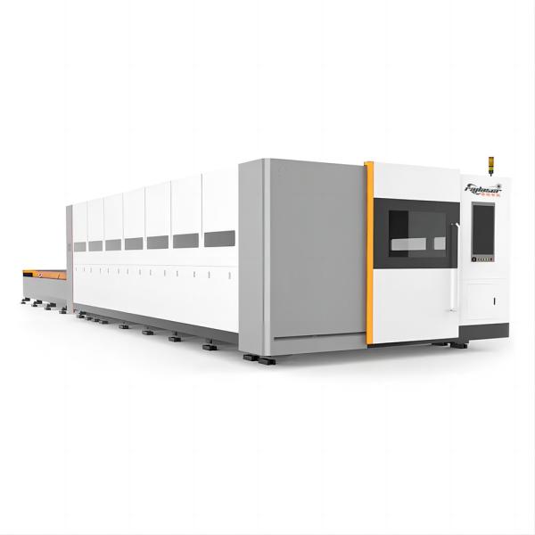 Quality 3000w Full Enclosed Cover Fiber Laser Cutting Machine with and Optical Lens for sale