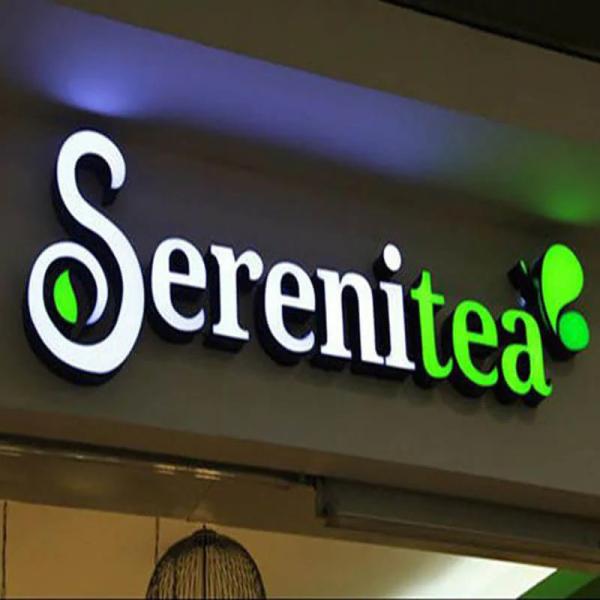 Quality 12V&20A Led Frontlit Sign Light Up Logo Sign Customized Size for sale