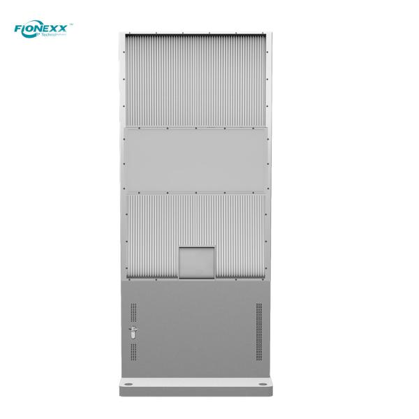 Quality Streamlined Enclosure Outdoor Digital Totem 86inch Wide Viewing Angle for sale