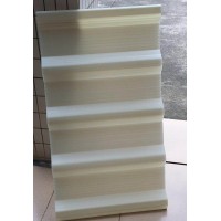 Quality Customize Length Twin Wall Plastic Roofing Sheets / Pvc Hollow Sheet for sale