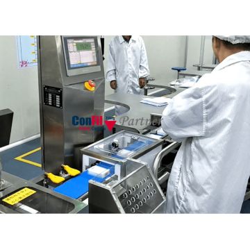 Quality 100 Gram Check Weigher Machine 96 Meters / Minute for sale