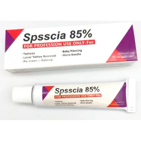 Quality 85% Body Piercing Numbing Cream CE Permanent Tattoo Removal Cream for sale