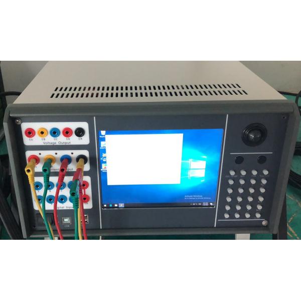 Quality 4 Phase Voltage & 3 Phase Current Protection Relay Test Equipment With Fault Playback for sale