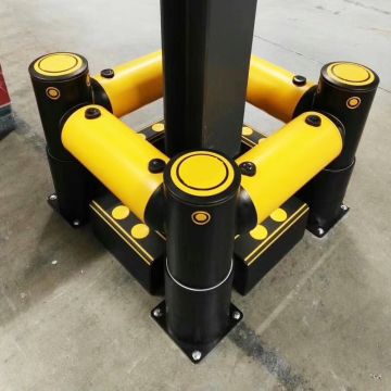 Quality HC MC Polygon Anti-Collision Guardrails Warehouse Safety Barrier Traffic for sale