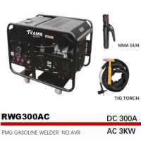 Quality RWG300E 300 Amp Gasoline Engine Driven Arc Welder 3kw Medium Frequency for sale