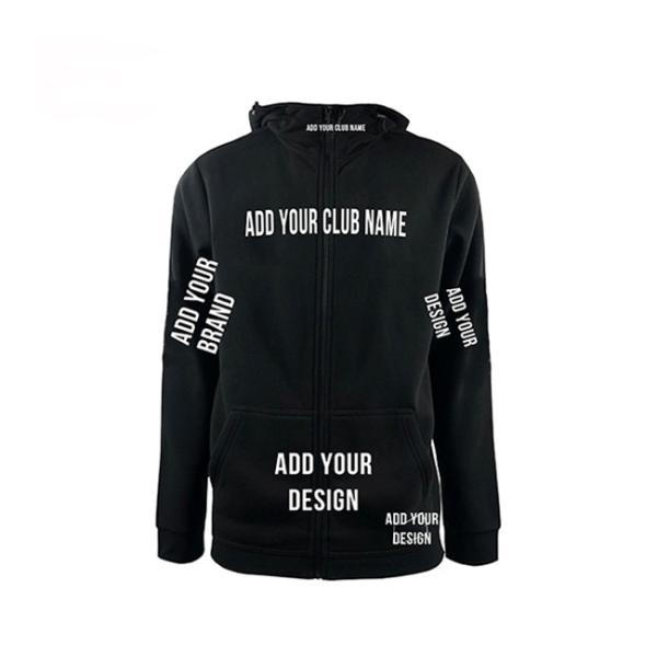 Quality Print Full Zipper Up Motor Cross Pit Shirt Custom Sportswear Mens Hoodies Long Sleeve for sale