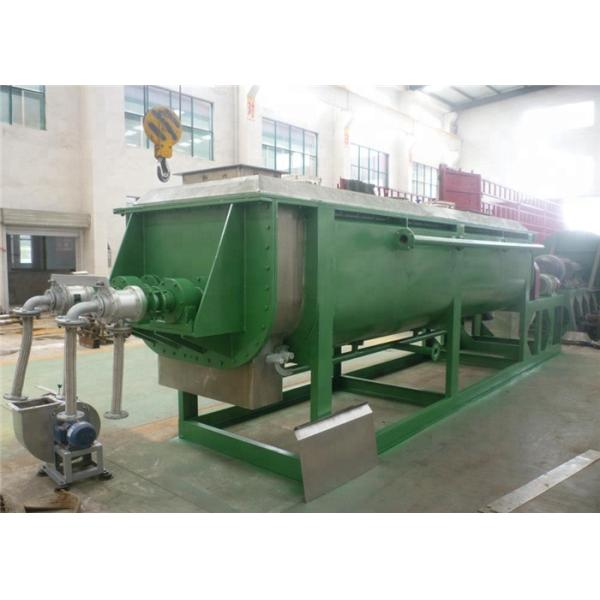 Quality Commercial Hot Air Double Shaft Hollow Paddle Dryer Self Cleaning for sale