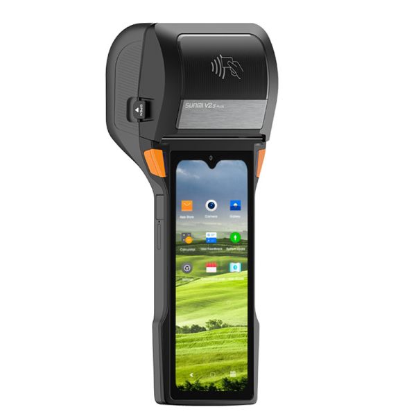 Quality Touchscreen POS Terminal Machine Label Printing With Free MDM System for sale