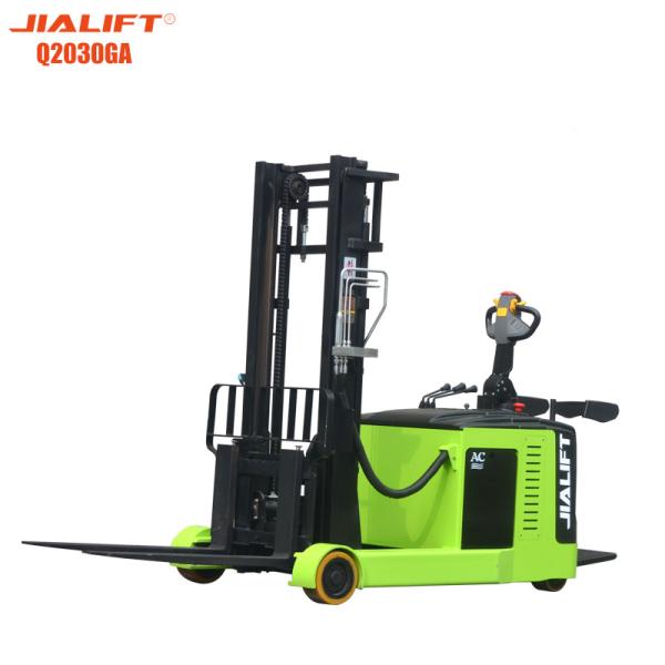 Quality Electric High Reach Forklift Reach Truck 2000kg  Lifting Height 3000mm for sale