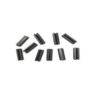 Quality 8mm 45mm Slotted Spring Pin JIS 400 Light duty Black Phosphate Cylinder for sale