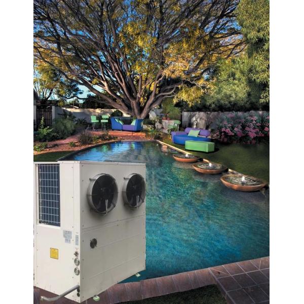 Quality High Power 35KW Swimming Pool Inverter Heat Pump Side Discharge for sale