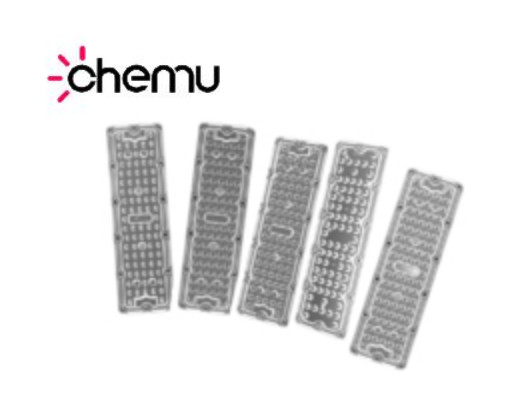 Quality Asymmetric LED Street Light Module 75x145Degree 80in1 PC Material for sale
