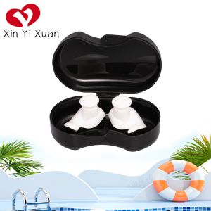 Quality 【Waterproof and Noise-Blocking】Rotating Silicone Earplug Case: Multiple colors for sale